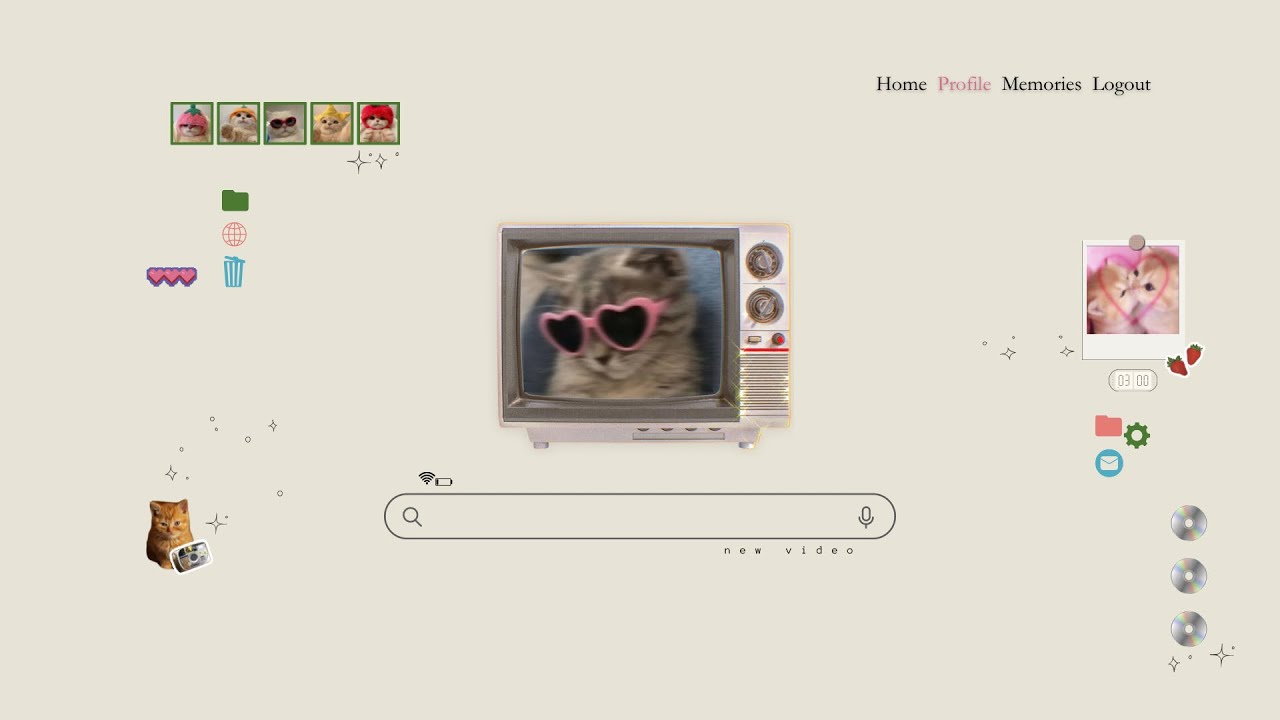 Cat Aesthetic Intro+Outro+Endscreen Template | FREE | surealhills ...