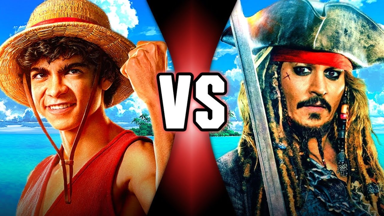 Luffy VS Jack Sparrow (One Piece Netflix / Pirates of the Caribbean ...
