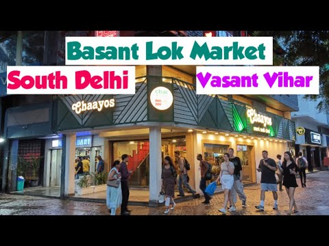 Walking tour in Community Center, PVR Cinemas, Basant Lok, Vasant Vihar ...