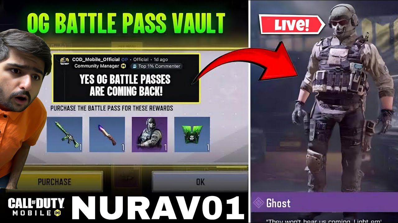 🔴CODM Live - Why CODM Why? | Nurav Streams | NURAV01 - YouTube