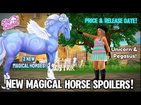 NEW Sso Spoilers *TWO NEW MAGICAL HORSE SPOILERS* In Star Stable!😱 #sso ...