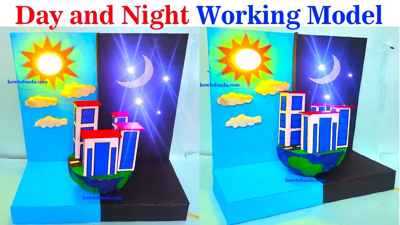 Day And Night Working Model Science Project For Exhibition Innovative day-and-night-working-model-science-project-for-exhibition-innovative