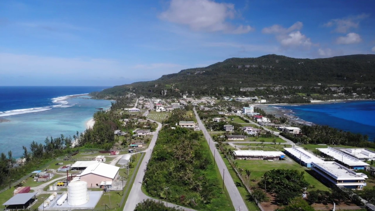 Aerial video of Rota, Northern Mariana Islands 1 - YouTube