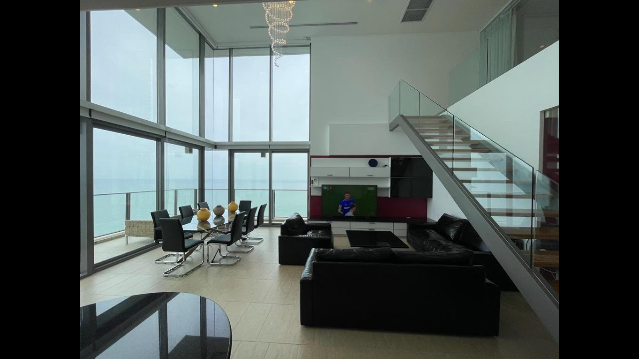 For rent Northpoint Pattaya Duplex unit Great view(S03-1037) - YouTube