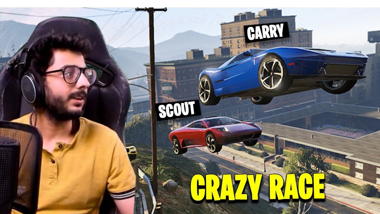Best Fastest GTA V Car Race | Carry Highlight - YouTube