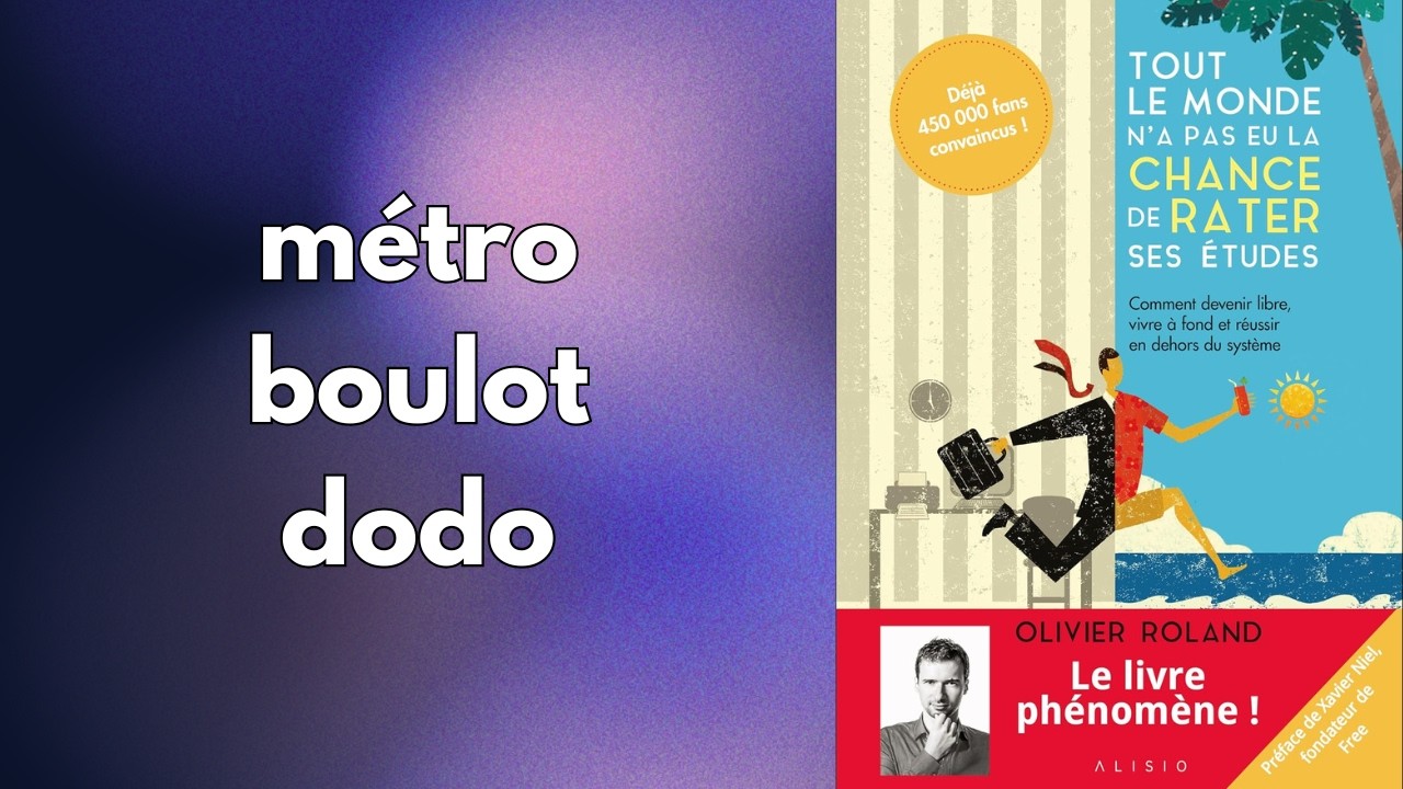 Ralentir la fuite en avant métro-boulot-dodo - YouTube