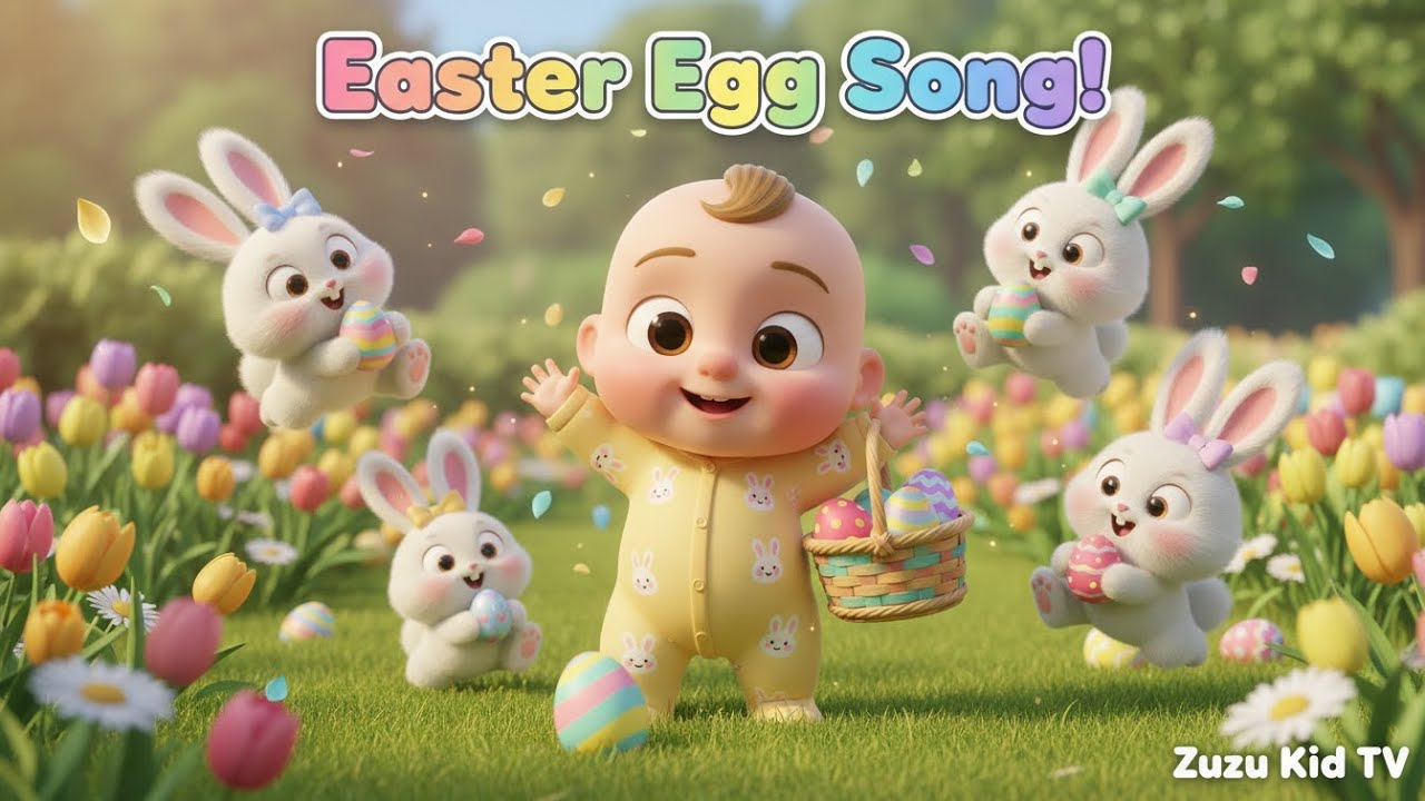 Easter Egg Song + More Color Song with Zuzu – Toddler Colors & Fun ...