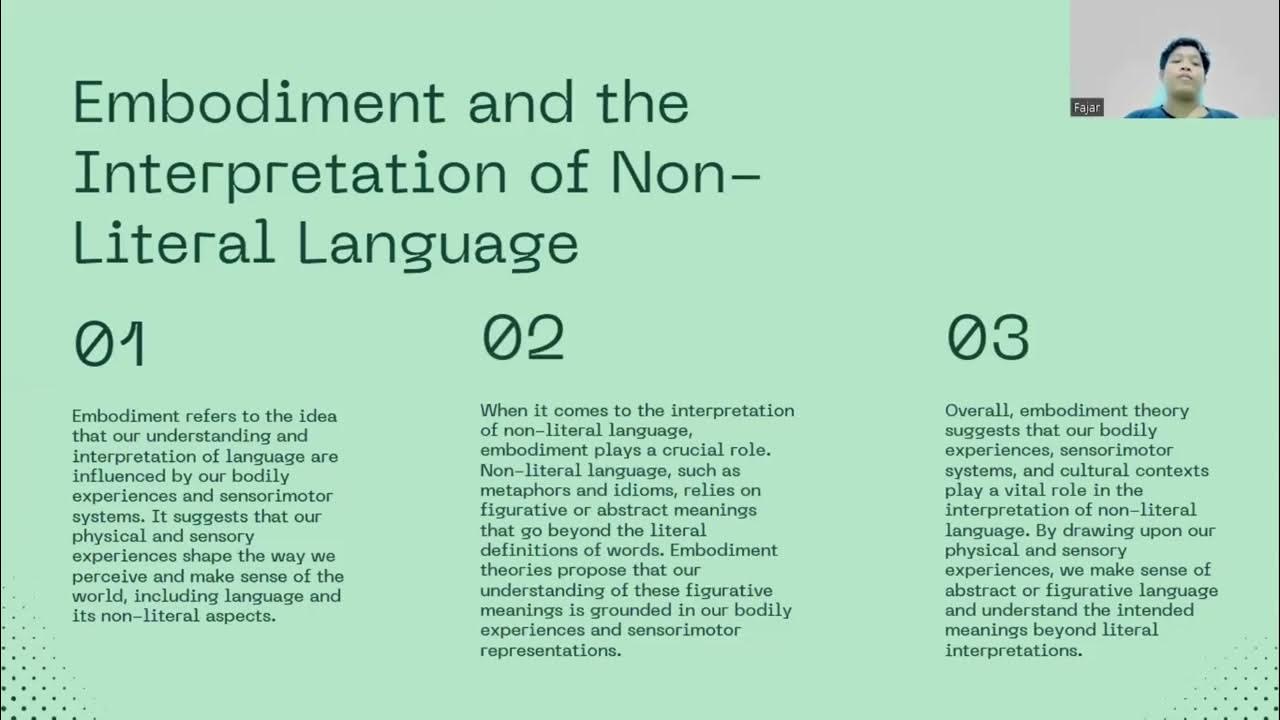 Non-literal Language Processing - YouTube