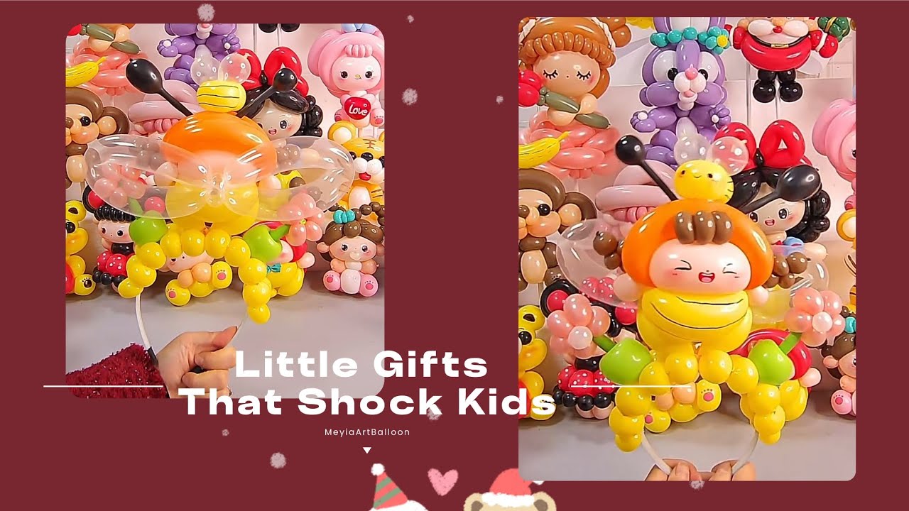 Balloon Tricks for Beginners: Crafting Cute Hair Clips with Balloons ...