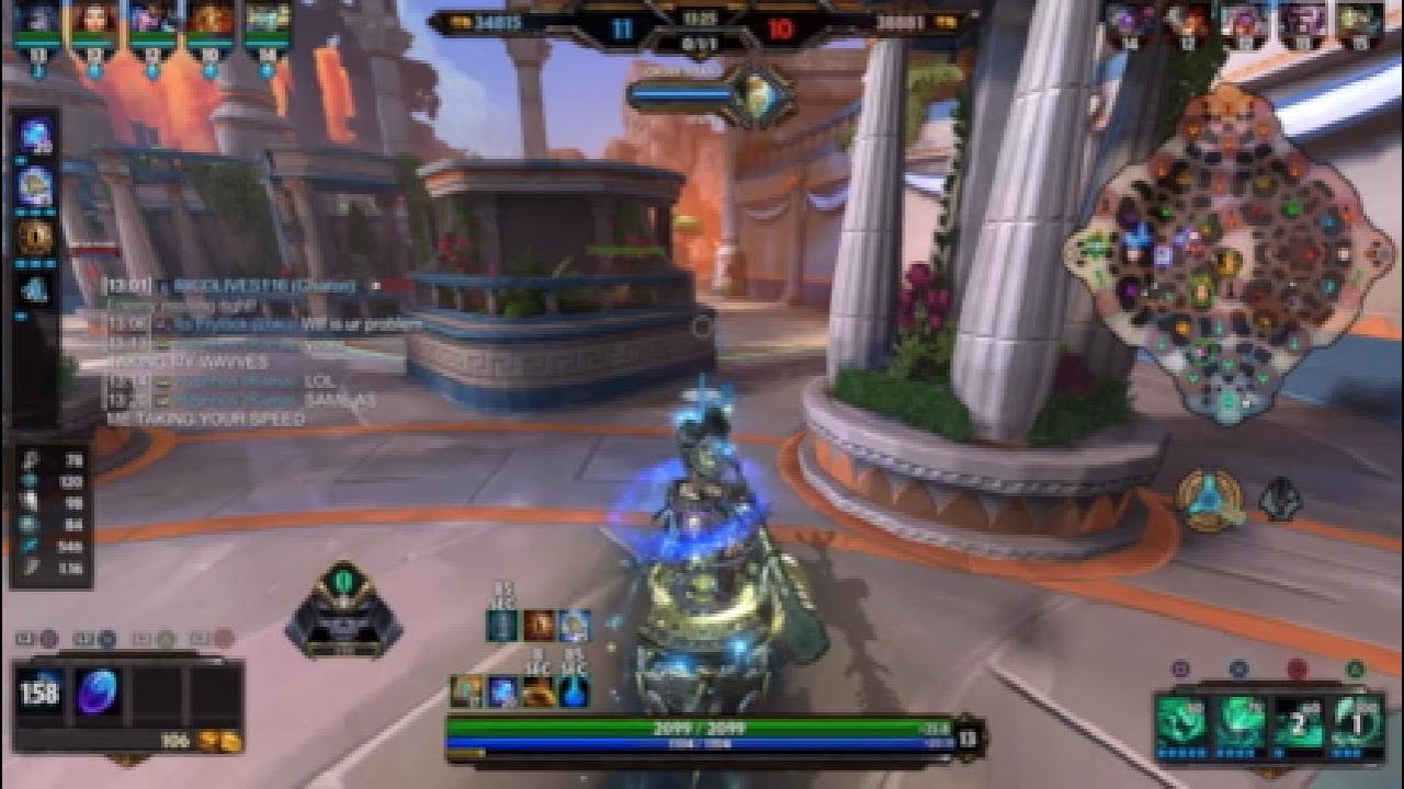 Smite Conquest Charon Solo Gameplay | Conduit & Tablet Build - YouTube