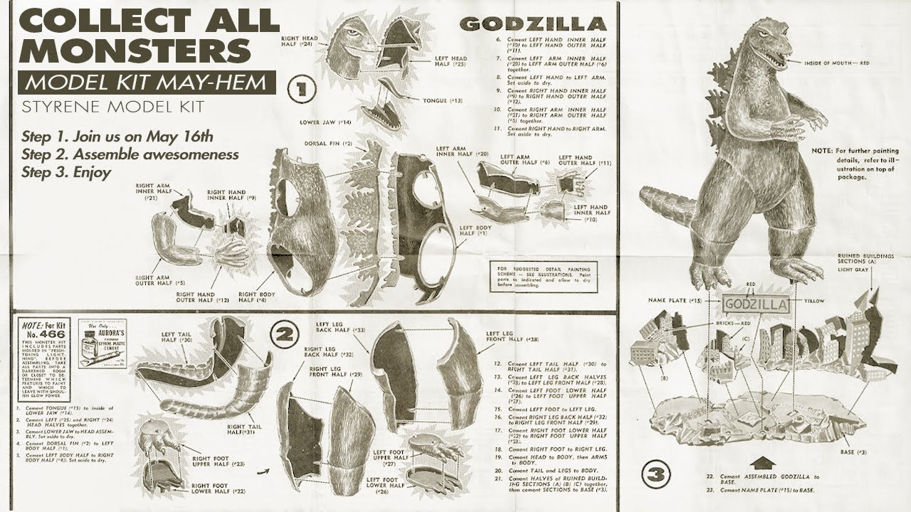 Collect All Monsters Ep 5 MODEL KIT MAY-HEM - YouTube