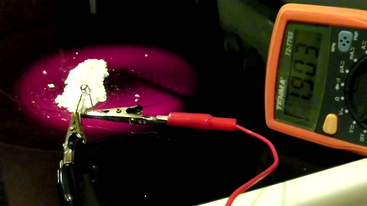 Crystal Cell Battery with Heat Reaction - YouTube