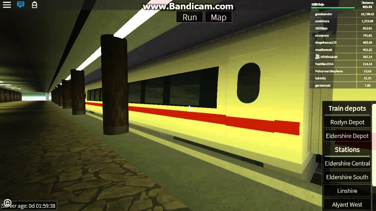 Terminal Railways: ICE-3 Bullet Train Departing Eldershire South. - YouTube