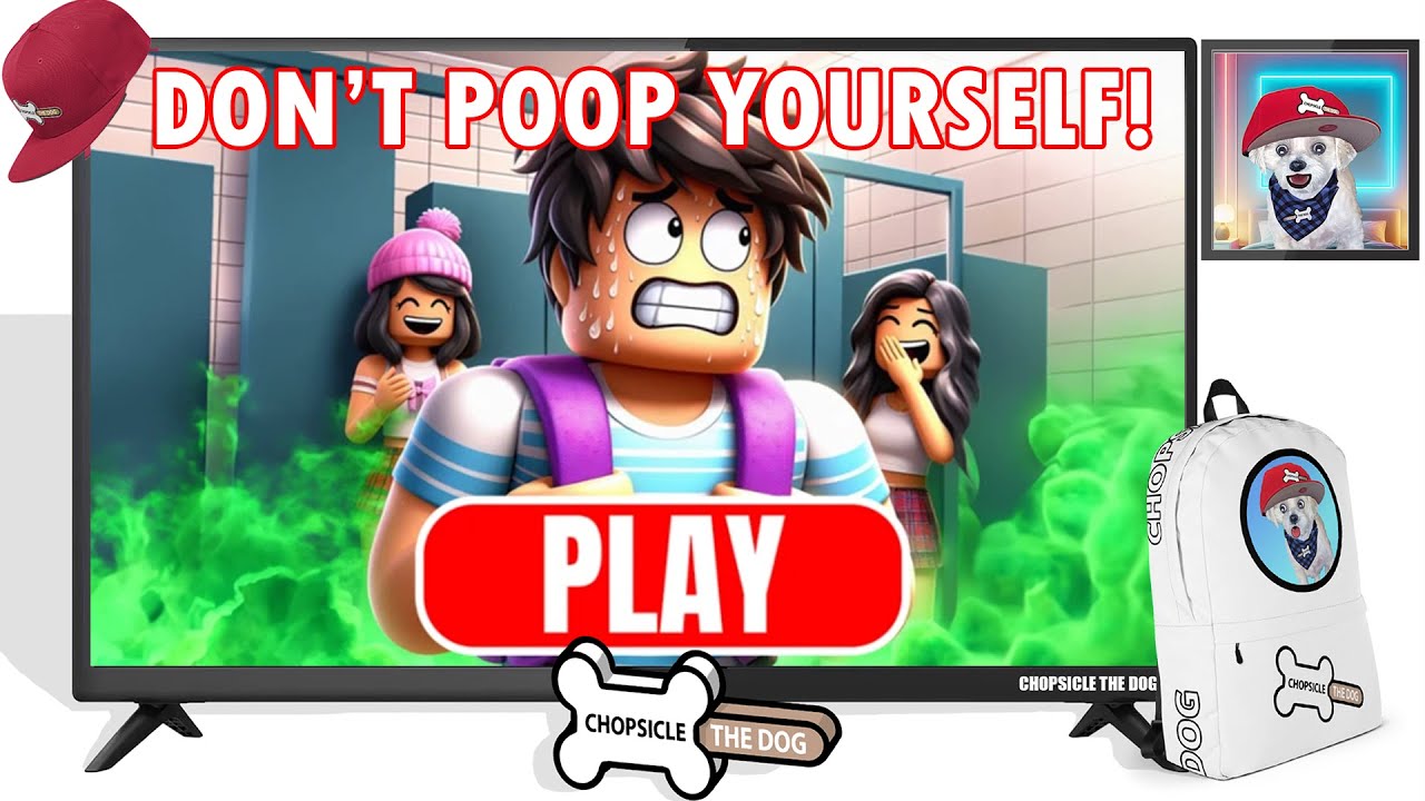 Don’t Poop Yourself at School! FUNNIEST Roblox OBBY Ever (Full ...
