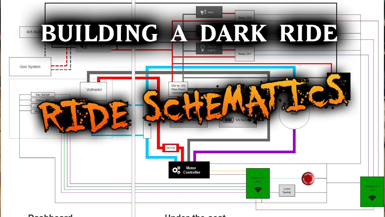 Building a Dark Ride - Ep. 3 | Ride Vehicle Schematics - YouTube