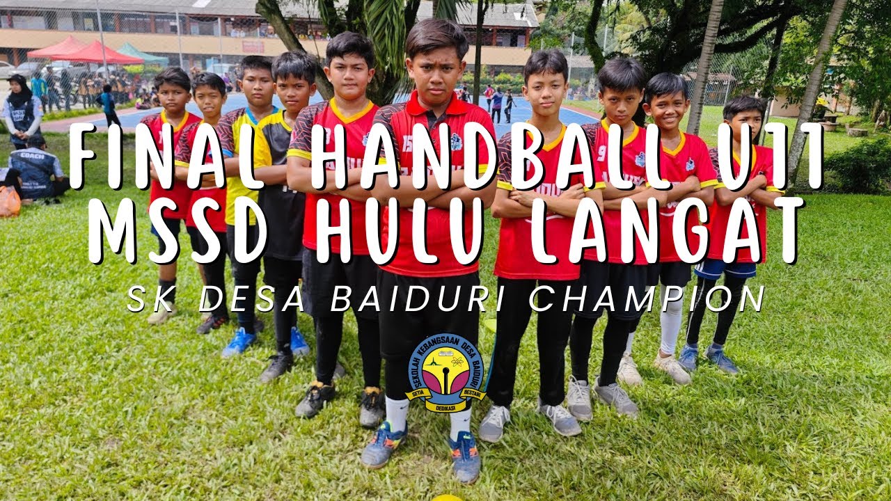 Game Final Bola Baling MSSD Hulu Langat Bawah 11 2023 l SK Desa Baiduri VS SK Taman Nirwana ...