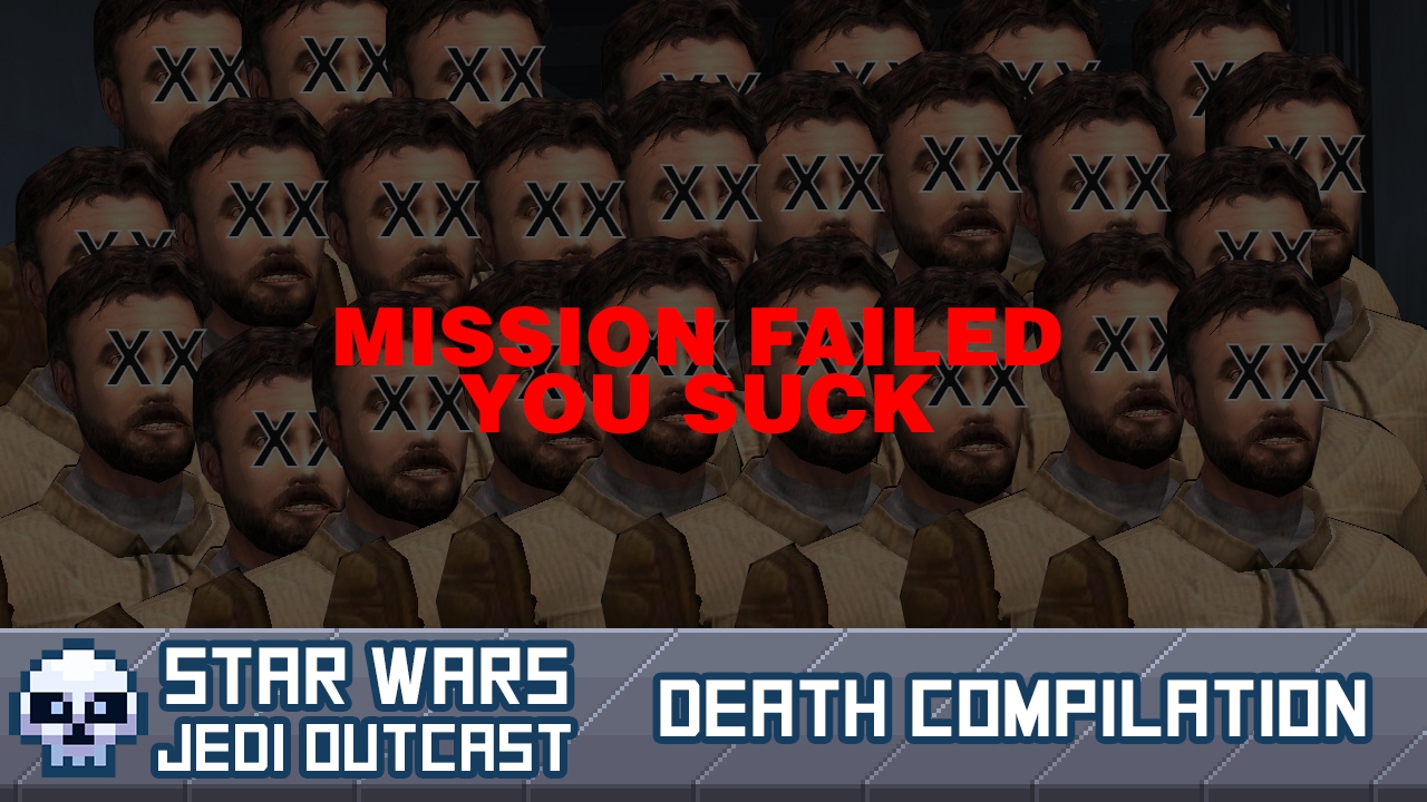 Star Wars Jedi Outcast - Death Compilation - YouTube