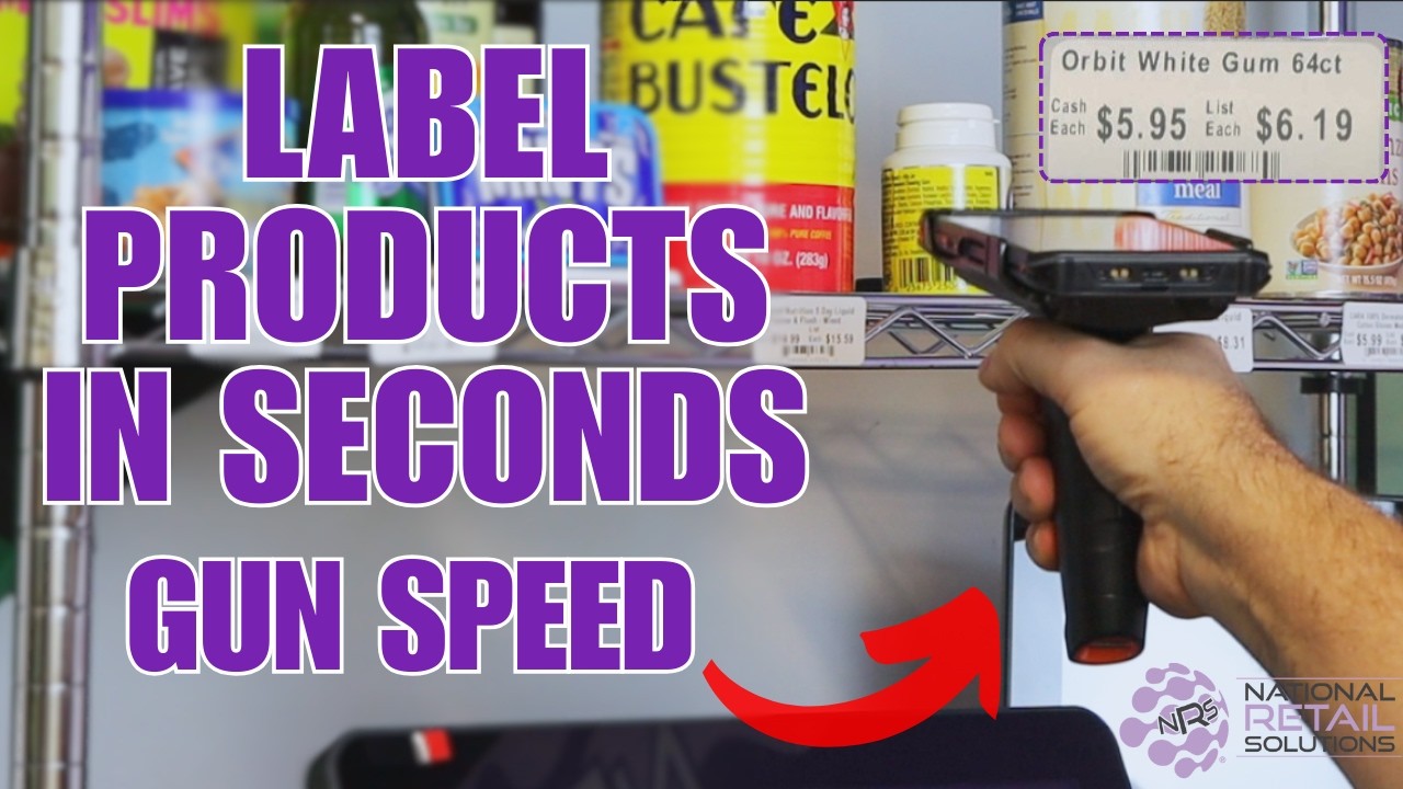 NRS Speed Gun Tutorial - Label Products in Seconds - YouTube
