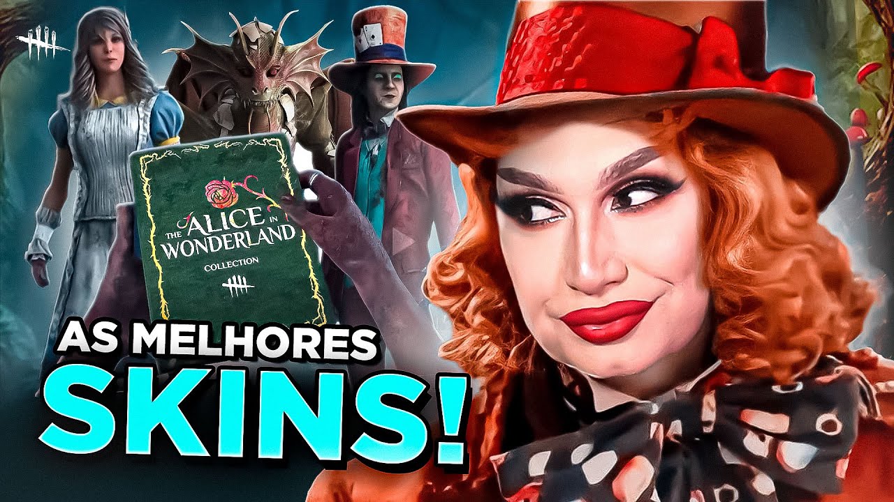 COMPREI TODAS AS SKINS ALICE NO PAÍS DAS MARAVILHAS! | Dead By Daylight ...
