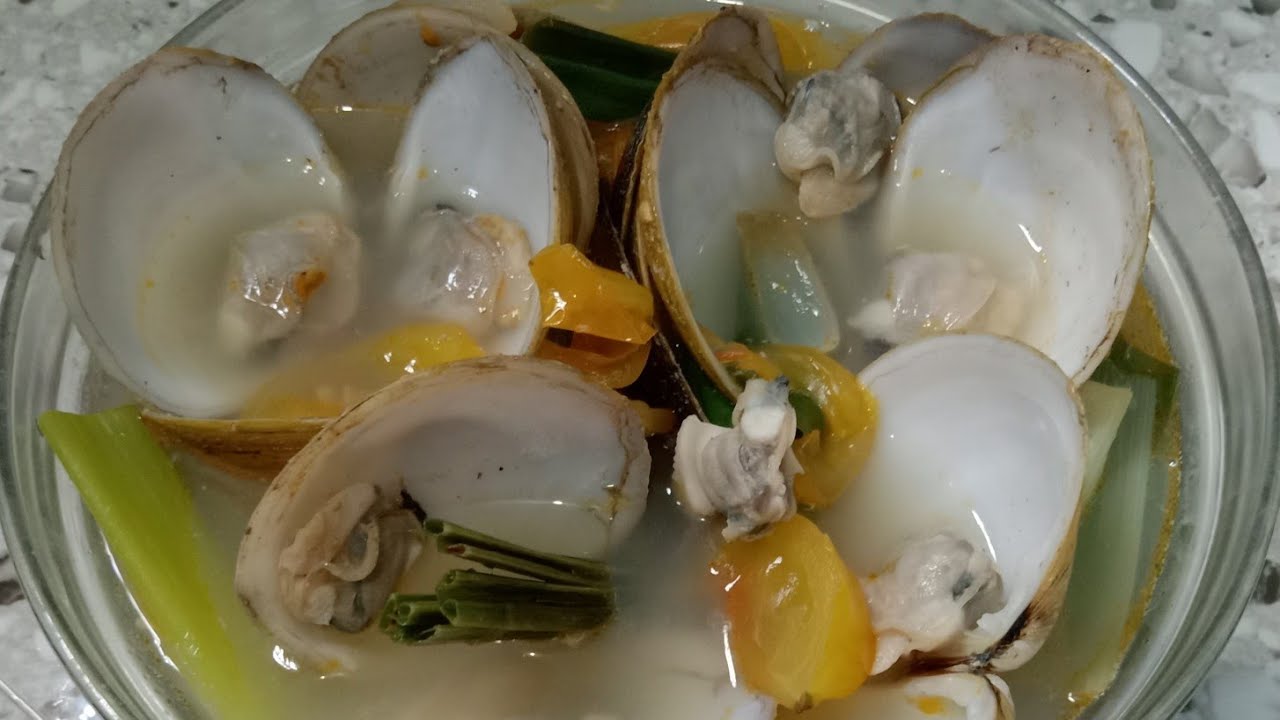 Clam Soup /Lutong Bahay /Panlasang Pinoy - YouTube