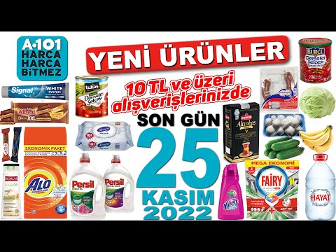 A101 HAFTA SONU İNDİRİM KATALOĞU | A101 19-25 KASIM ARASI İNDİRİMLERİ | A101'DE BU HAFTA CUMARTESİ
