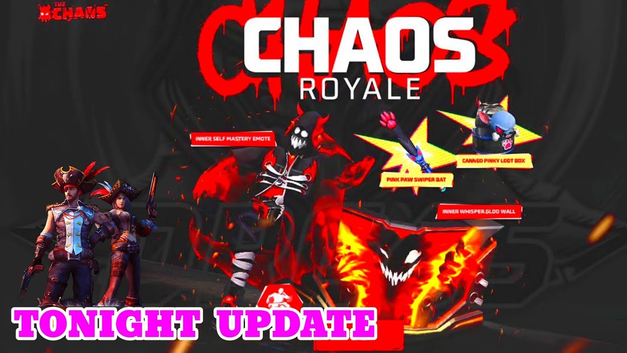 Free Fire Tonight Update | Chaos Royale | Free Fire New Event | Free ...