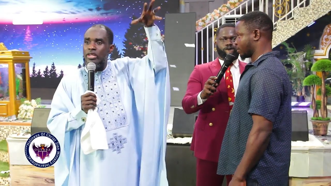 OMG:😱This is very Deep, The Shocking Moment Dr. Prophet Ogyaba ...