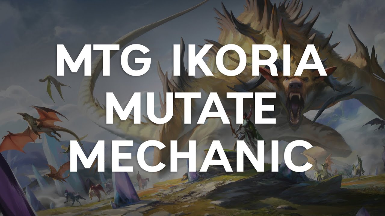 Exploring Magic the Gathering's Mutate Card Mechanic - YouTube