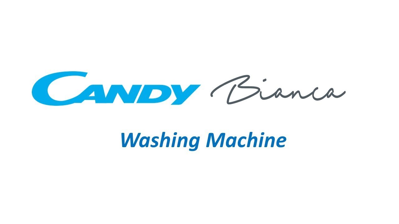 Candy Bianca Washing Machine - YouTube