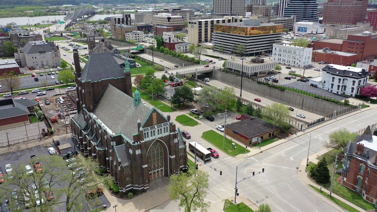 Scottish Rite Peoria Drone Footage - YouTube
