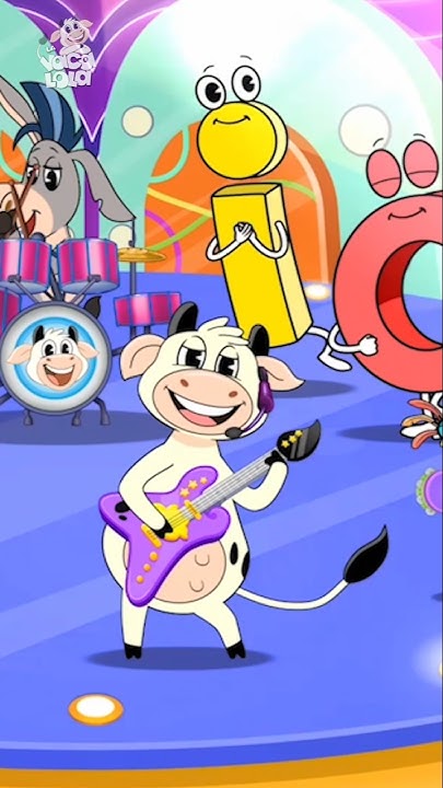 Aprende las Vocales con La Vaca Lola | Canciones Infantiles #Shorts - YouTube