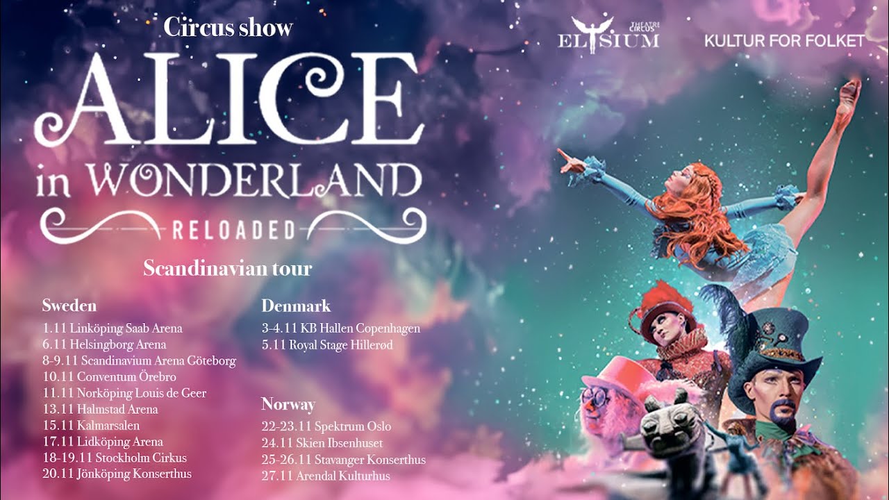 Scandinavian Tour ALICE IN WONDERLAND 2024 - YouTube