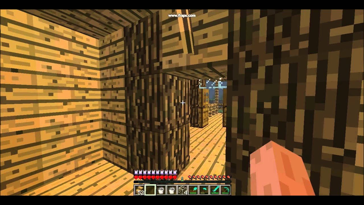 Minecraft: Empty house (1080p) - YouTube