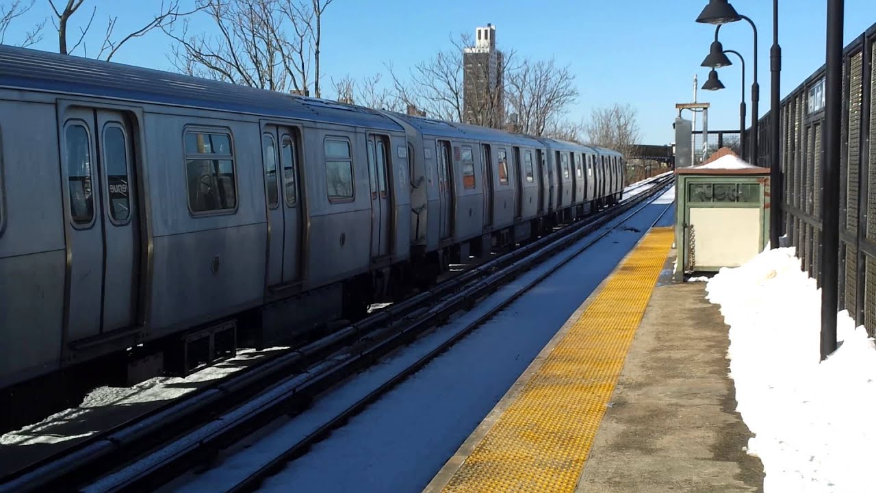 MTA R143 L Train At New Lots Av (HD) - YouTube