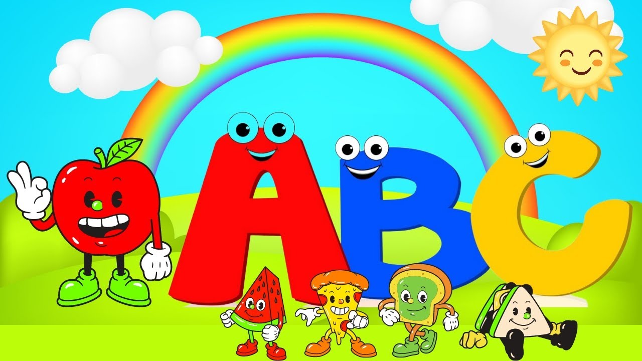 Abcd's phonics songs || abcd words learning for kids Basic Knowledge ...