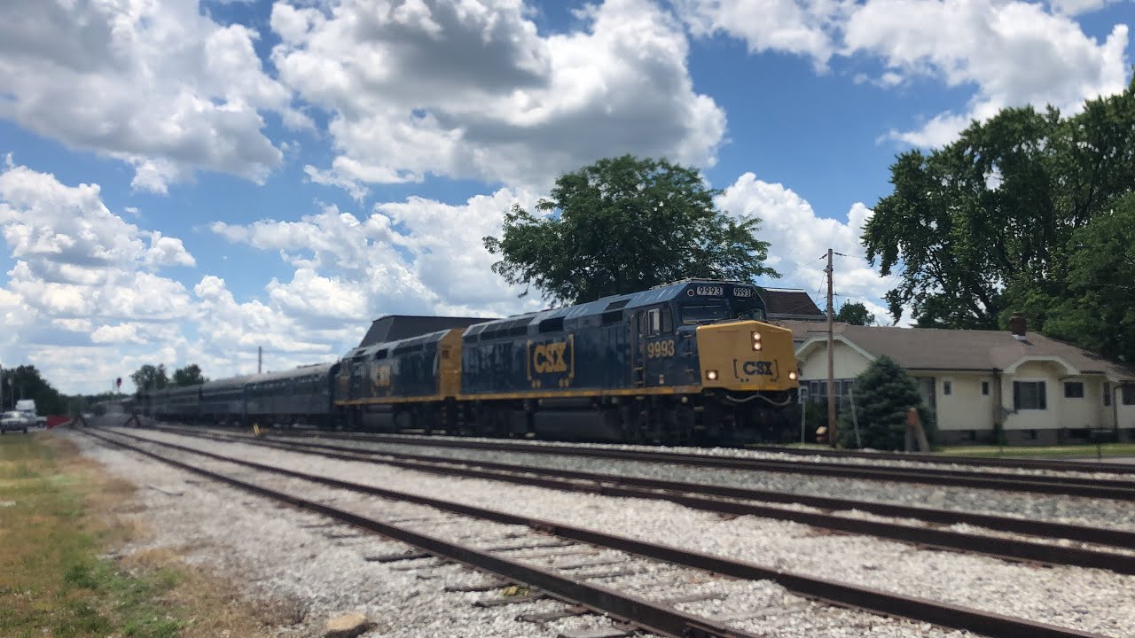 Railfanning In The Hoosier State June 2020 Part 2 of 2 FT NKP HU and ...