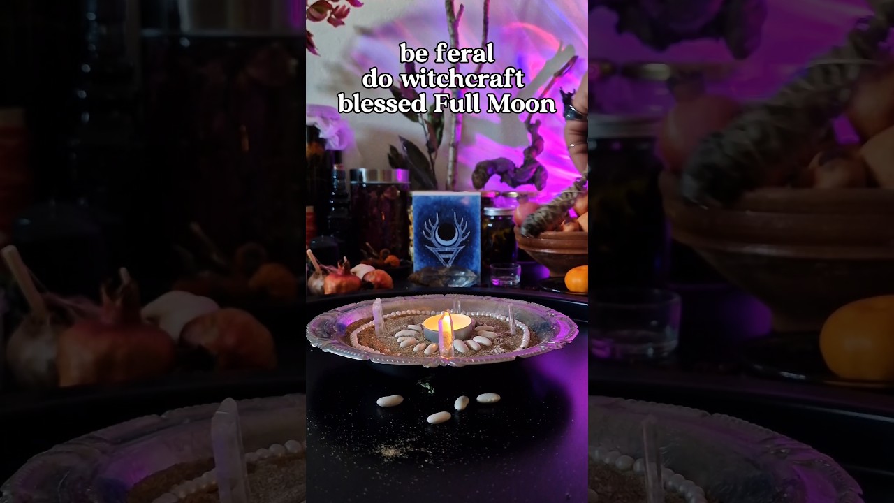 Moon Spell, grounding and weaving Lunar power and Moonlight #witch # ...