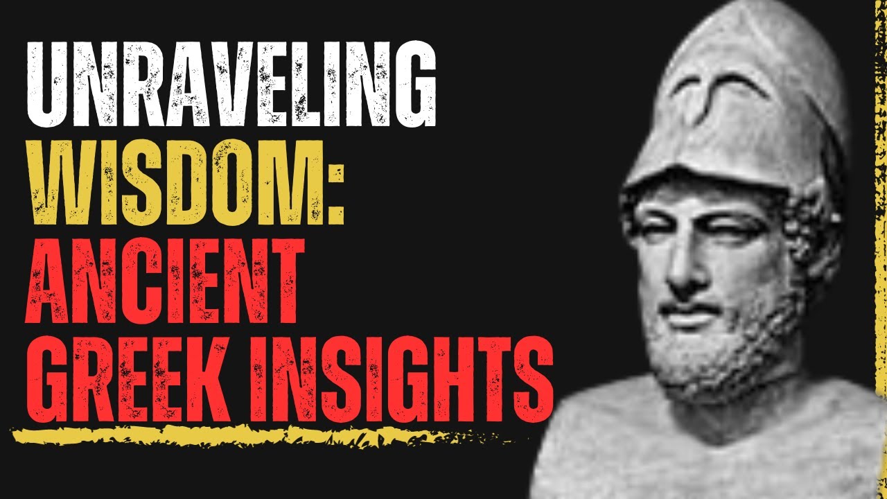 Unraveling Wisdom: Ancient Greek Insights#wisdom #quotes#motivation # ...