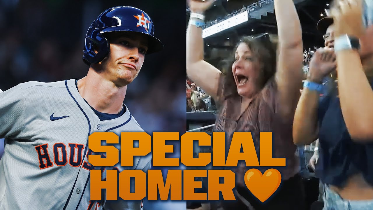 FIRST CAREER HOMER IN HIS VERY FIRST AT-BAT! A SPECIAL family reaction ...