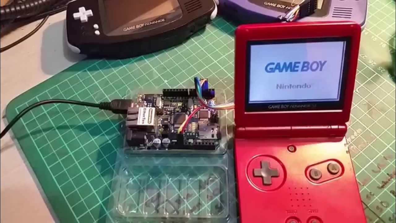 Arduino Multiboot Gameboy Advance Sd Card - YouTube