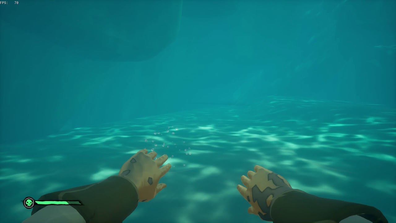 Sea of Thieves under Plunder Outpost - YouTube