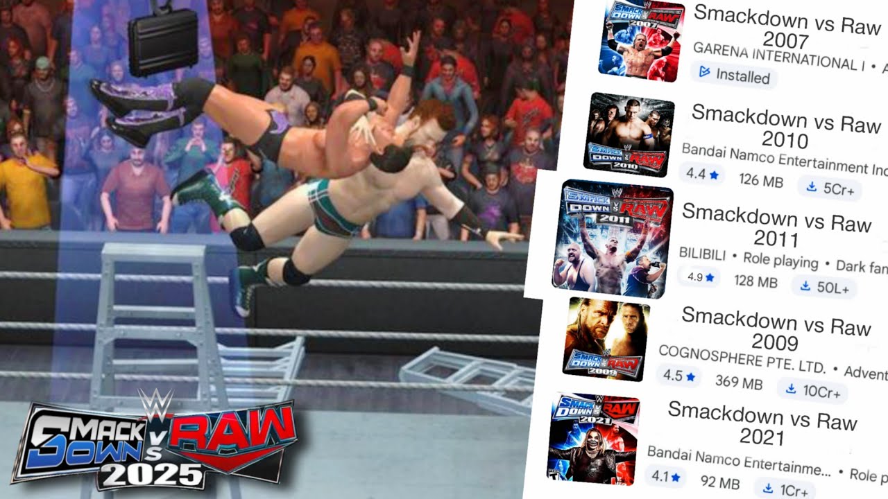 The Evolution of WWE SmackDown vs Raw (2004–2011) 🤯🔥 - YouTube