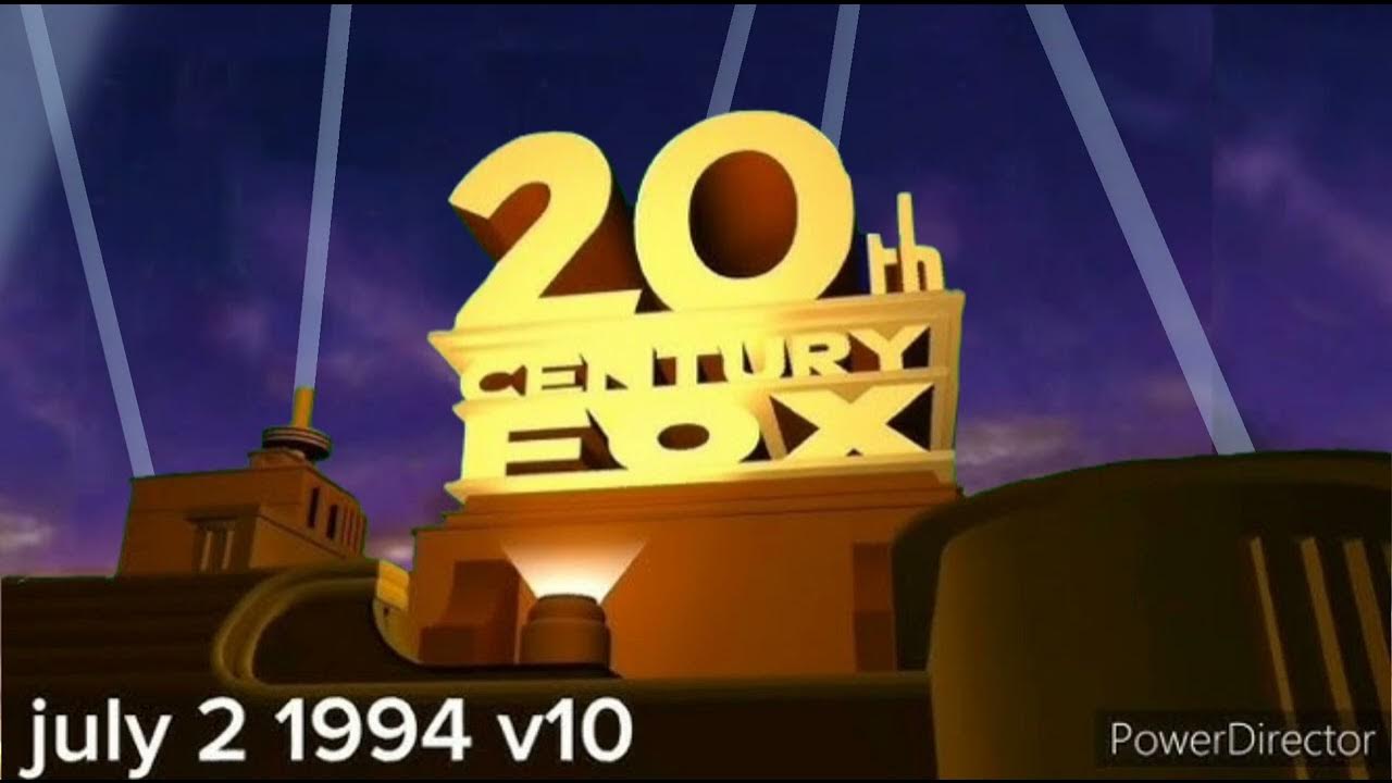 20th Century Fox (July 15, 1994-December 10, 2009, Bylineless, Extended Ver.) Logo Remake - YouTube