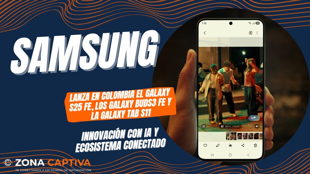 Samsung lanza en Colombia el Galaxy S25 FE, los Galaxy Buds3 FE y la ...