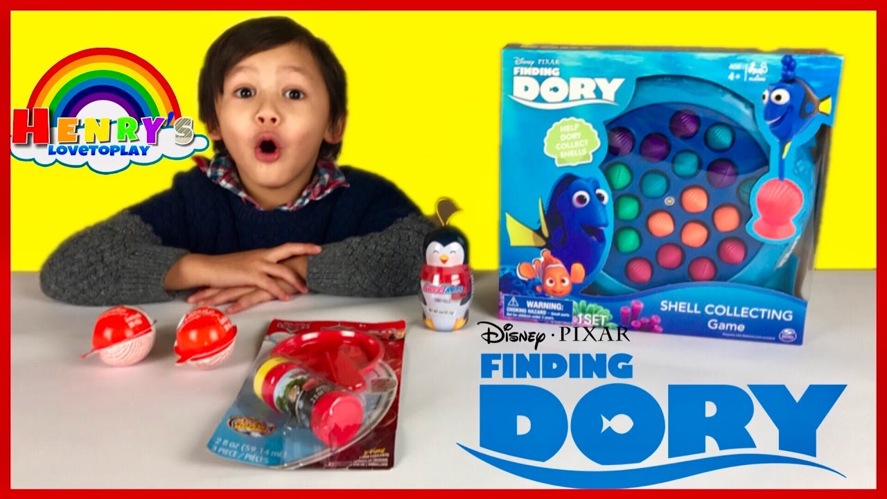 Family Fun Game Disney Pixar Finding Dory Shell collection Game ...