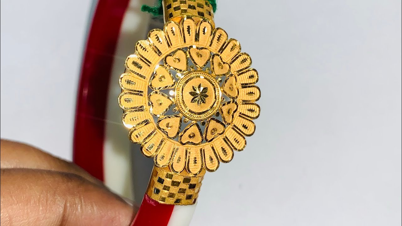 মুখ পোলা । সোনার পোলা মুখ বাঁধানো । Mukh Pola Design | Gold Pola Design ...