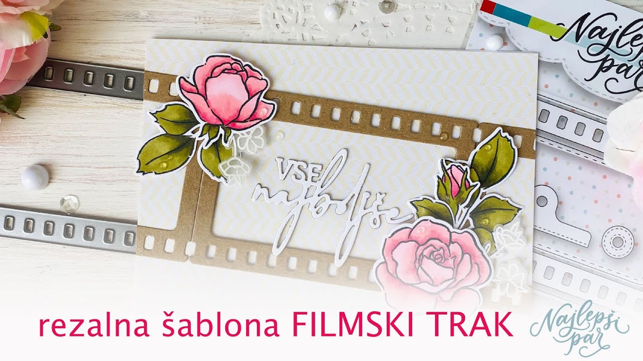 Filmski trak - rezalna sablona - YouTube