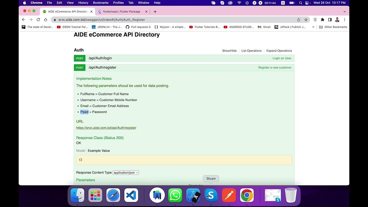 Class 19: Flutter Post API Integration Registration with GetX - YouTube