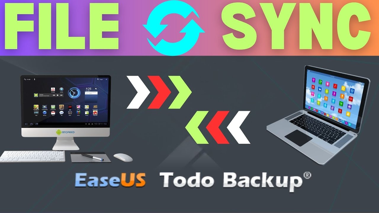 How to sync data from one computer to another | EaseUS Todo Backup Sync ...