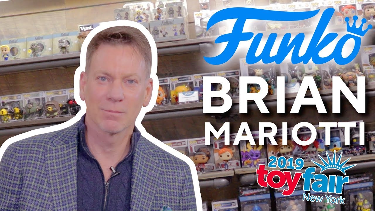 Funko CEO Brian Mariotti at Toy Fair New York 2019! - YouTube